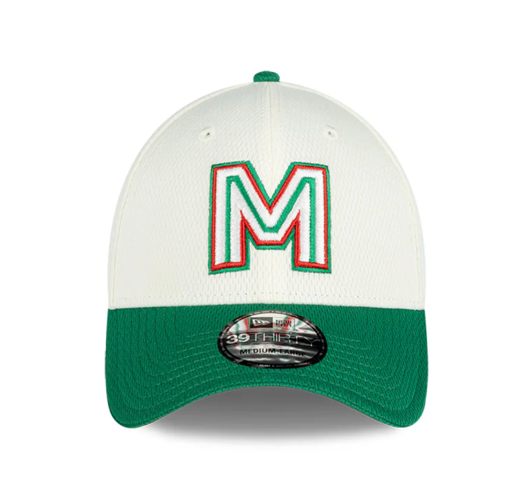 GORRA BLANCO MÉXICO SERIE DEL CARIBE 2025 NEW ERA 39THIRTY – Tienda ...